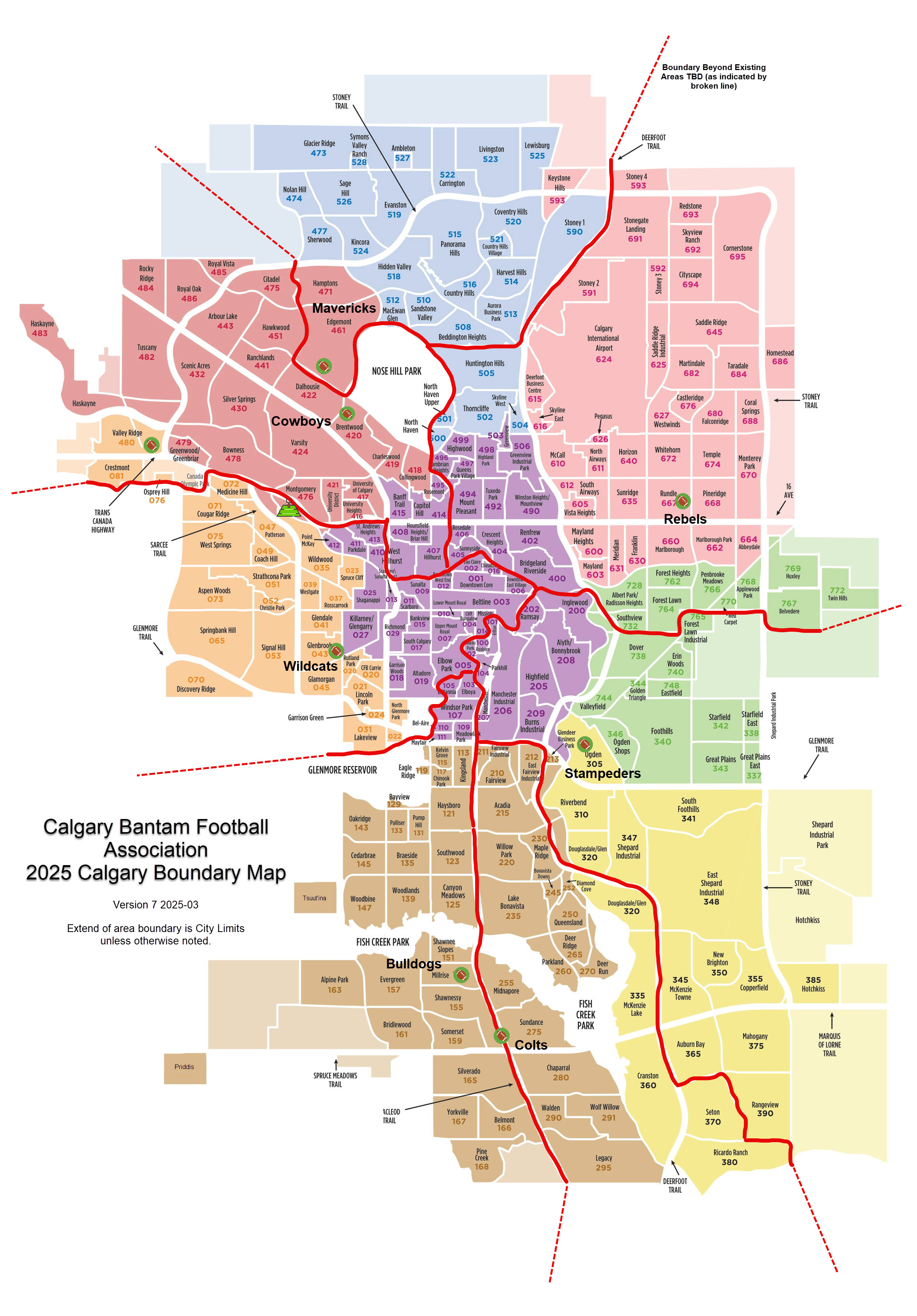 Calgary Bantam Football Association : Website by RAMP InterActive