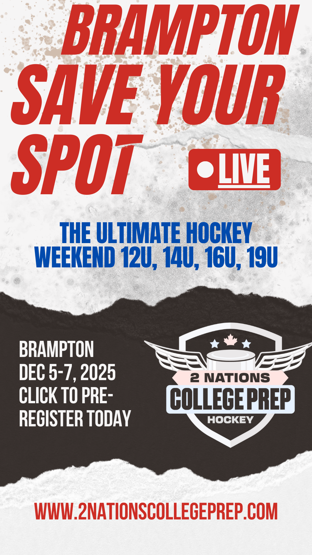 2 Nations College Prep Series : Website by RAMP InterActive